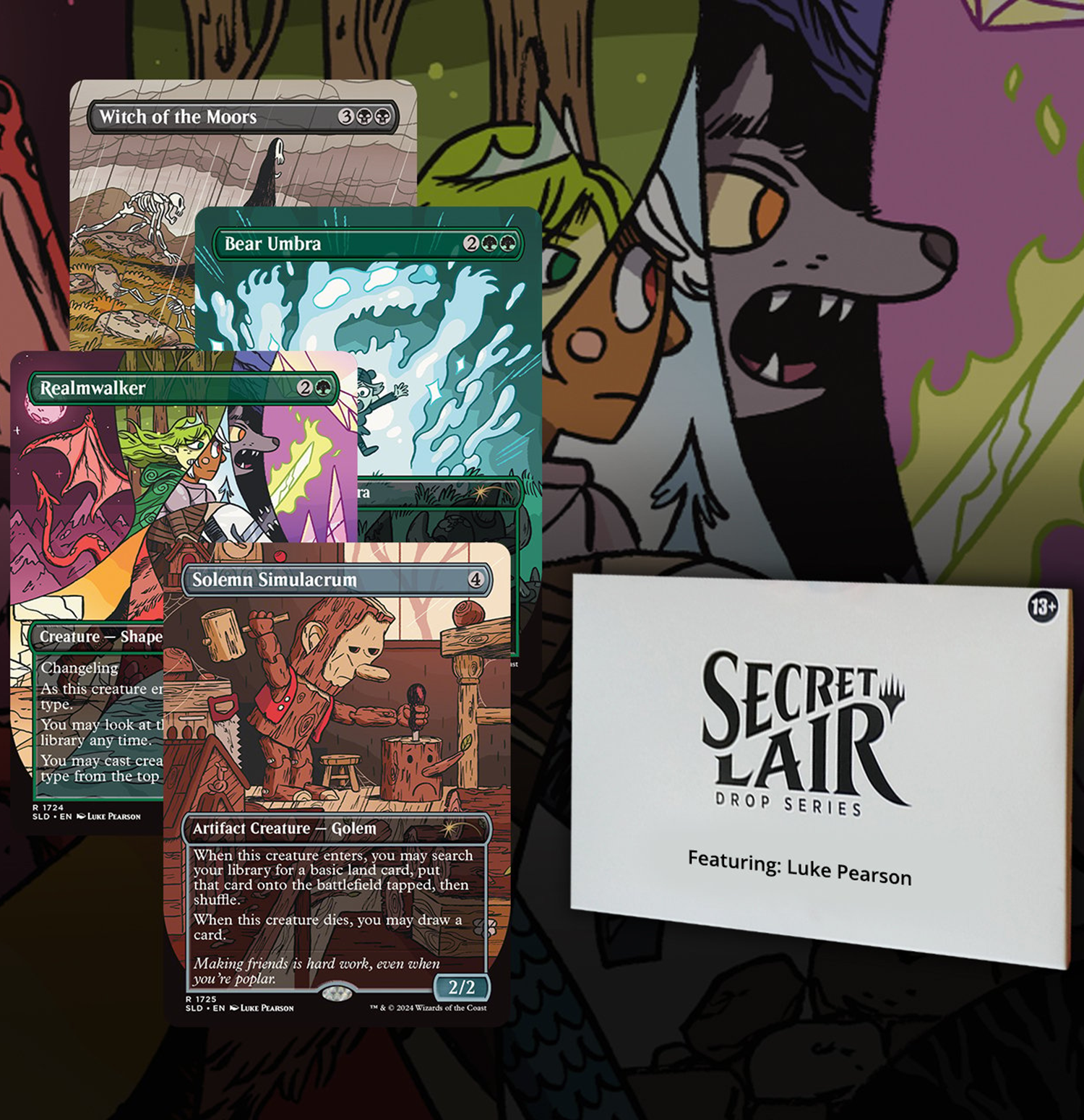 MTG Magic: Secret Lair Drop Series – Featuring: Luke Pearson ...